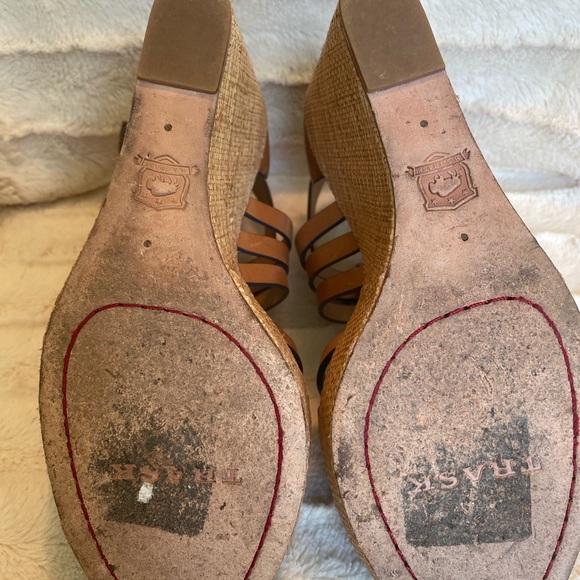 Trask | Shoes | Trask Heather Saddle Tan Italian Calfskin | Poshmark